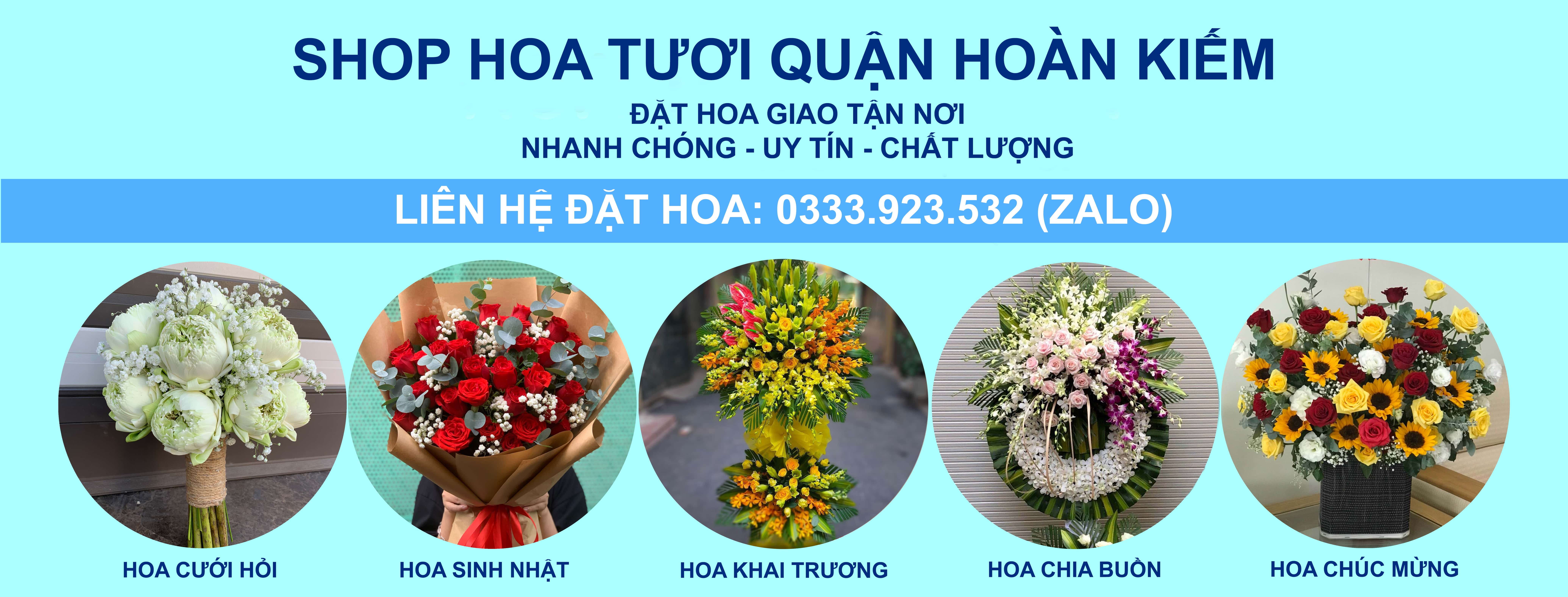 Shop hoa tươi quận Hoàn Kiếm - Hoa tươi Aloha 2024